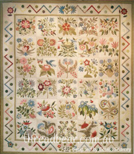 Caswell Quilt c1835 Pattern | Threadbear